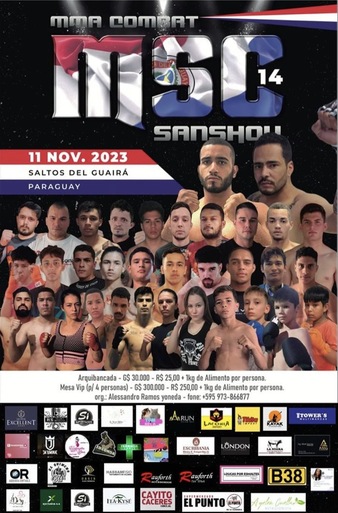 Joel Ozuna Romero vs. Jeferson Casemiro, MMA Sanda Combat 14 | MMA Bout | Tapology