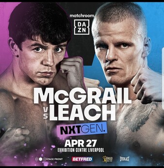 NXT GEN: McGrail vs. Leach | Boxing Event | Tapology
