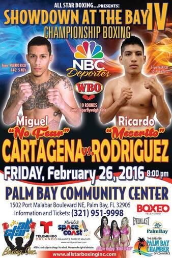 Todd Manuel vs. Fadoul Louis, Cartagena vs. Rodriguez | Boxing Bout ...
