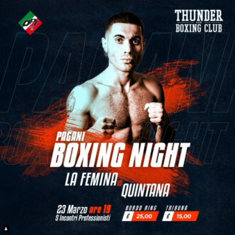 Diletta Cipollone vs. Lara Joly, Pagani Boxing Night | Boxing Bout ...