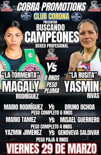 Mario Rodriguez vs. Bruno Ochoa, Buscando Campeones | Boxing Bout ...