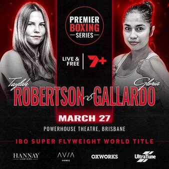 Rebecca Hawker vs. Jaala Tomat, Robertson vs. Gallardo | Boxing Bout ...