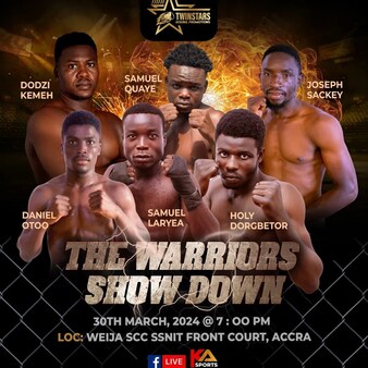Kofi Manu vs. Kofi Ansah Raymond, The Warriors Showdown | Boxing Bout ...
