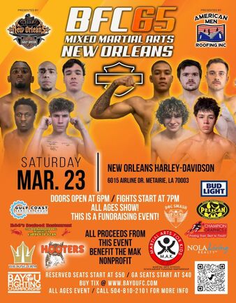 Maverick Becker vs. Roy George, Bayou FC 65 | MMA Bout | Tapology
