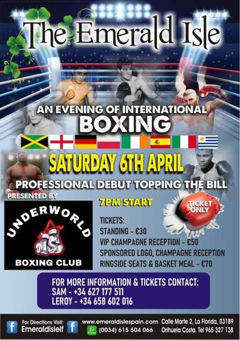 Dean Furlong vs. Gabor Kovacs, An Evening of International Boxing ...