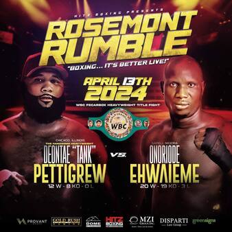 Rosemont Rumble | Boxing Event | Tapology