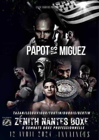 Johnny Bertin vs. Moussa Gary, Papot vs. Miguez | Boxing Bout | Tapology