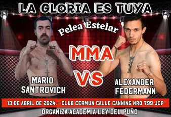 Mateo Segovia vs. Rodrigo Roldan, La Gloria es Tuya | MMA Bout | Tapology