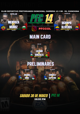 PFC: Pretorian fighting cage 14 | MMA & Kickboxing Event | Tapology