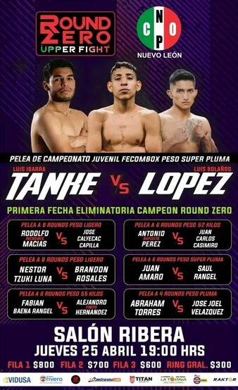 Round Zero Upper Fight | Boxing Event | Tapology