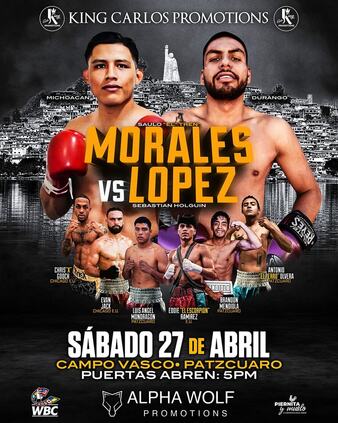 Morales vs. López | Boxing Event | Tapology