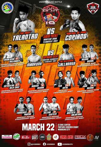 UGB: Fun Fight 19 | Kickboxing, MMA, & Grappling Event | Tapology