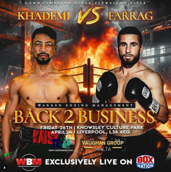 Quaise Khademi vs. Ryan Farrag, Back 2 Business | Boxing Bout | Tapology