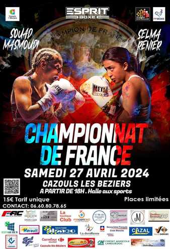 Championnat de France | Boxing Event | Tapology