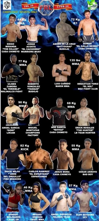 FRL 28 | MMA & Kickboxing Event | Tapology