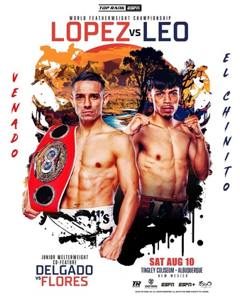 Richard Torrez Jr. vs. Joshua Temple, Lopez vs. Leo | Boxing Bout ...