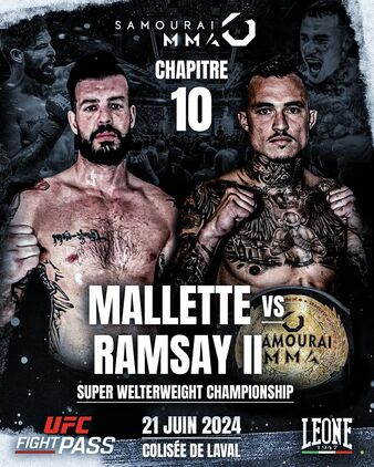 Samourai MMA 10 | MMA Event | Tapology