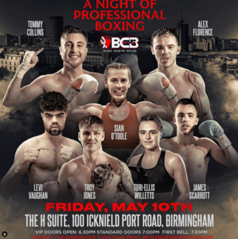 Levi Vaughan vs. Harry Matthews, A Night of Professional Boxing | Boxing Bout | Tapology