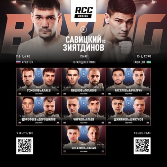 Alexander Dorofeev vs. Pavel Doroshilov, RCC Boxing Night | Boxing Bout | Tapology