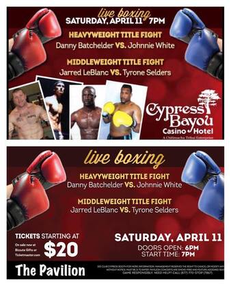 Batchelder vs. White | Boxing Event | Tapology