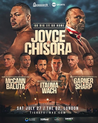 Joyce vs. Chisora | Boxing Event | Tapology
