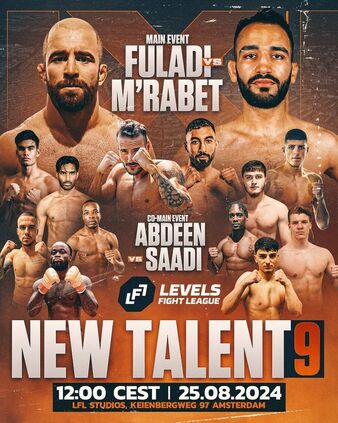 Robin Gillebaard vs. Walid Rahimi, LFL New Talent 9 | MMA Bout | Tapology