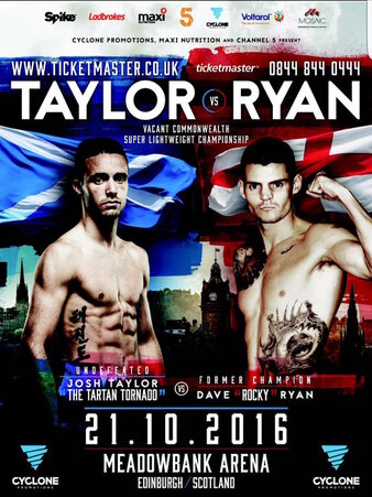 Josh Taylor vs. Dave Ryan, Taylor vs. Ryan | Boxing Bout | Tapology