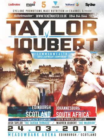 Josh Taylor vs. Warren Joubert, Taylor vs. Joubert | Boxing Bout | Tapology