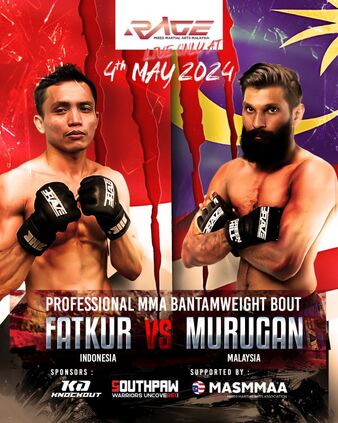 Joseph Thet Yaw vs. Callum Carr, RAGE MMA Malaysia 3 | MMA Bout | Tapology