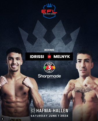 Idrissi vs. Melnyk | Boxing Event | Tapology