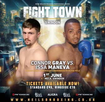 Connor Gray vs. Issa Maneva, Fight Town Swindon | Boxing Bout | Tapology