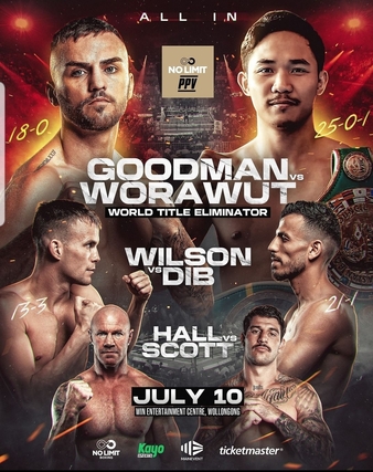 No Limit on PPV: All In | Boxing Event | Tapology