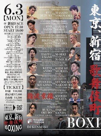 Shinjuku Kabukicho Boxing | Boxing Event | Tapology