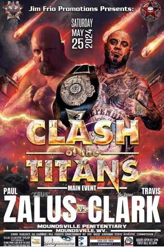 Paul Zalus vs. Travis Clark, Clash of the Titans | Boxing Bout | Tapology