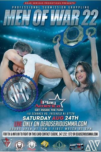 Men of War 22 | Grappling Event | Tapology