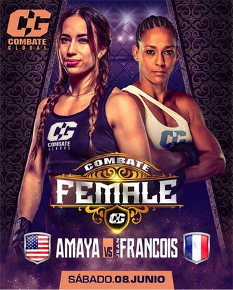Melissa Amaya vs. Samantha Jean-Francois, Combate Global | MMA Bout ...