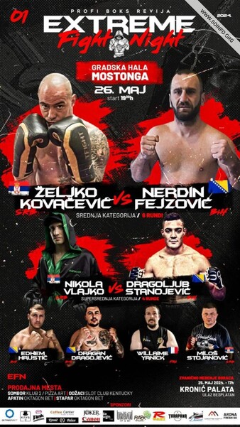 Extreme Fight Night | Boxing Event | Tapology