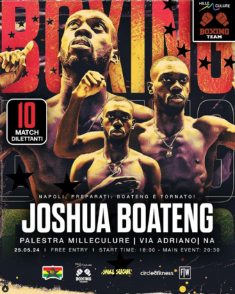 Joshua Boateng vs. Fabio Cavallucci, Boateng vs. Cavallucci | Boxing ...