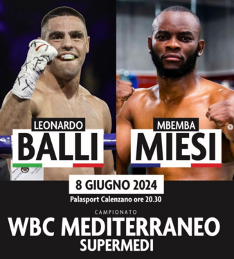 Balli vs. Miesi | Boxing Event | Tapology
