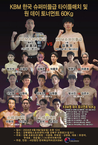 Yoon vs. Kim | Boxing Event | Tapology