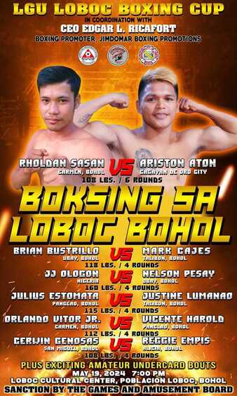 Boksing sa Loboc Bohol | Boxing Event | Tapology