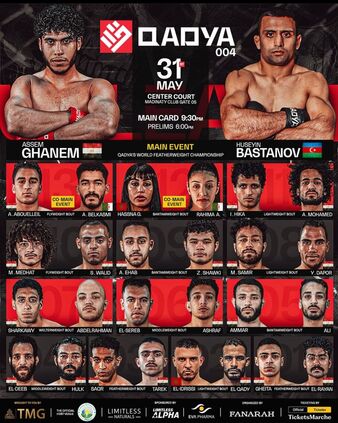Rahima Chikh Amine vs. Hassna Gaber, Qadya MMA 4 | MMA Bout | Tapology
