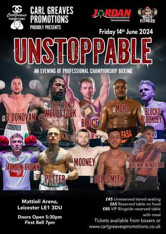 Unstoppable | Boxing Event | Tapology