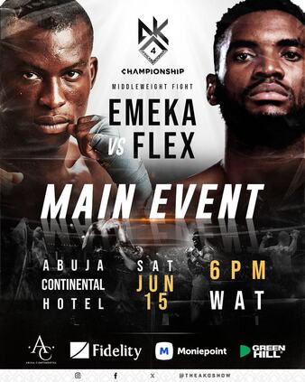 Emmanuel Nworie vs. Daniel Iwuoha, AKO 4 | MMA Bout | Tapology