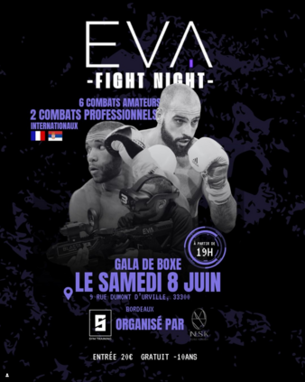 EVA Fight Night | Boxing Event | Tapology