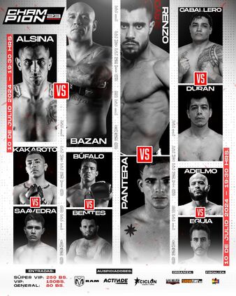 Aaron Andres Alvarez vs. Javier Bustamante, Knockout Champion 23 | MMA ...