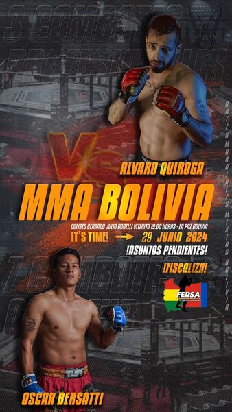 MMA Bolivia 4 | MMA, Kickboxing, & Muay Thai Event | Tapology
