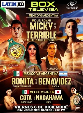 Román vs. Torres | Boxing Event | Tapology