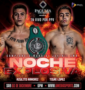 Óscar Ojeda vs. Brayan Camacho, Noche Explosiva | Boxing Bout | Tapology