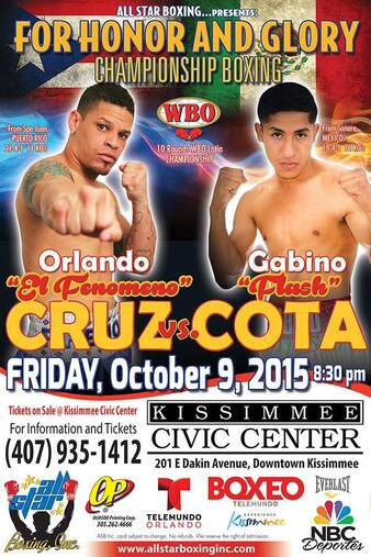 Livan Navarro vs. Kevin Walker, Cruz vs. Cota | Boxing Bout | Tapology